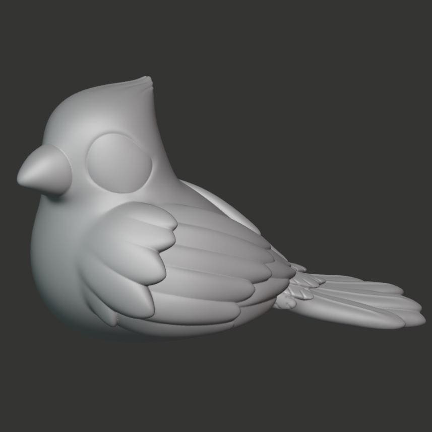 Cardinal - Digital Download - 3d Printable STL File - 3d Model - Etsy