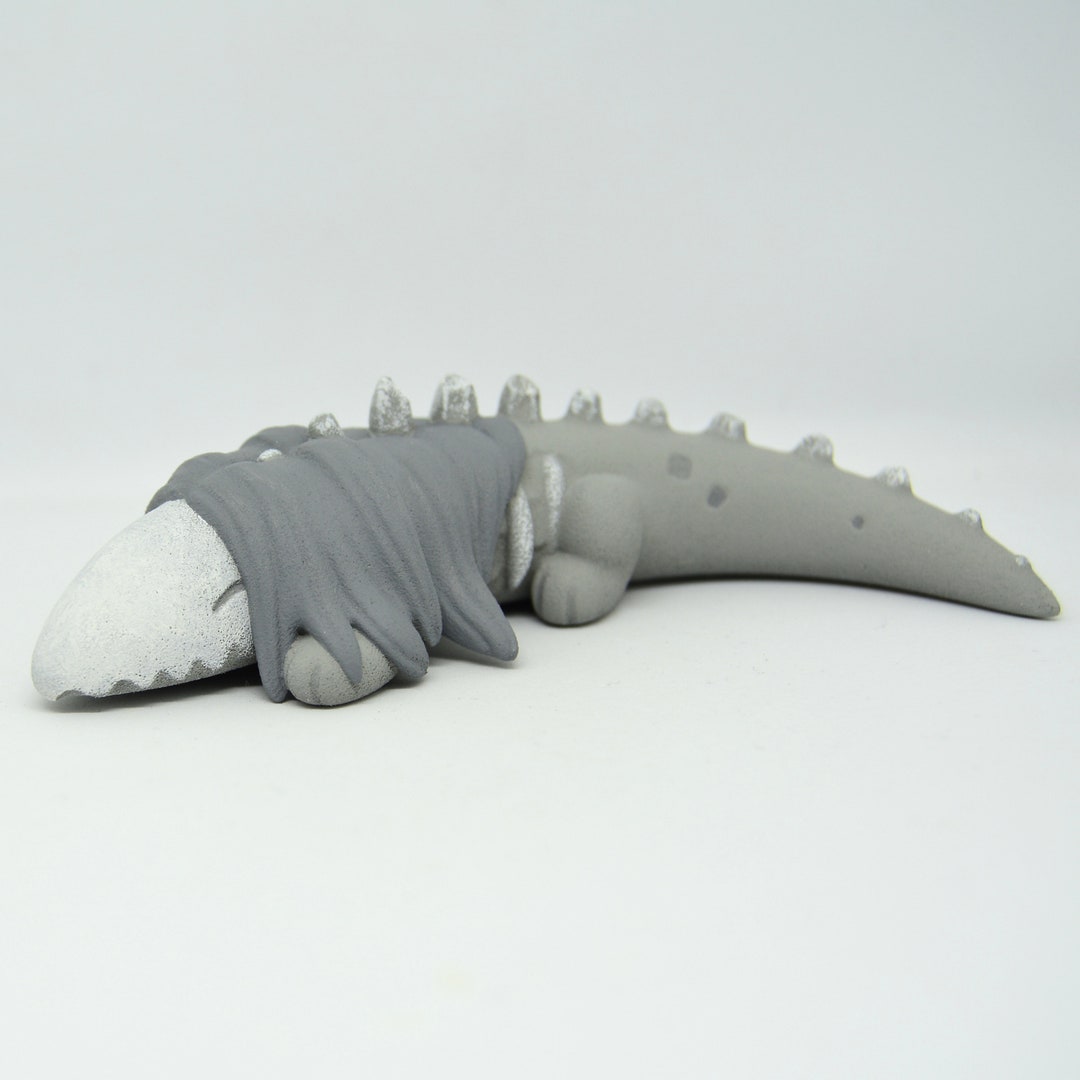 SCP 682 Reptile Figurine, SCP Foundation 3D Printed Kawaii Figure ...