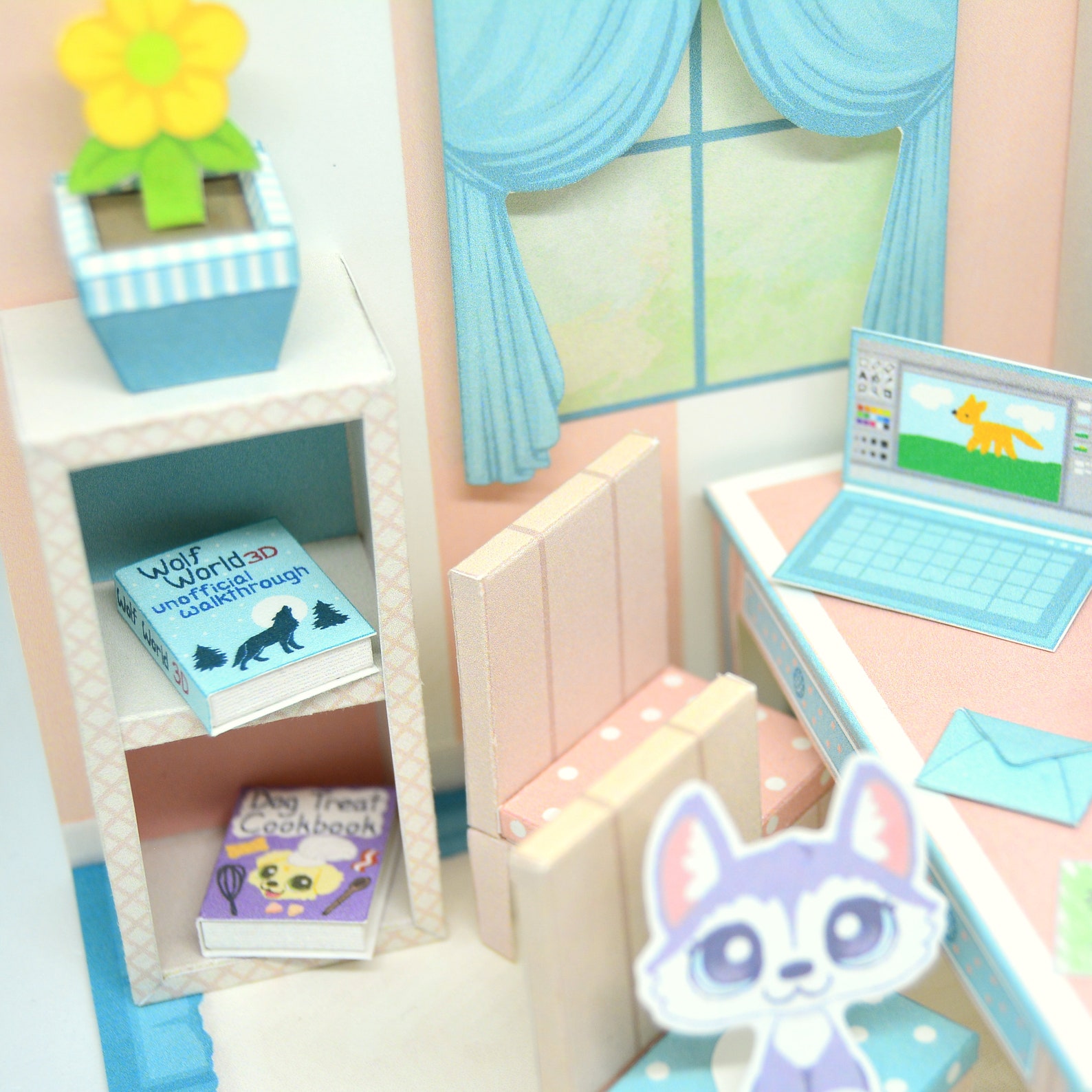 Printable DIY Paper Dollhouse Craft Kit Digital Download - Etsy