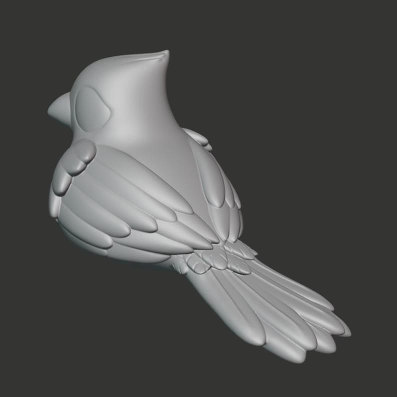 Cardinal - Digital Download - 3d Printable STL File - 3d Model - Etsy