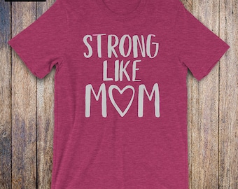 Strong like mom | Etsy