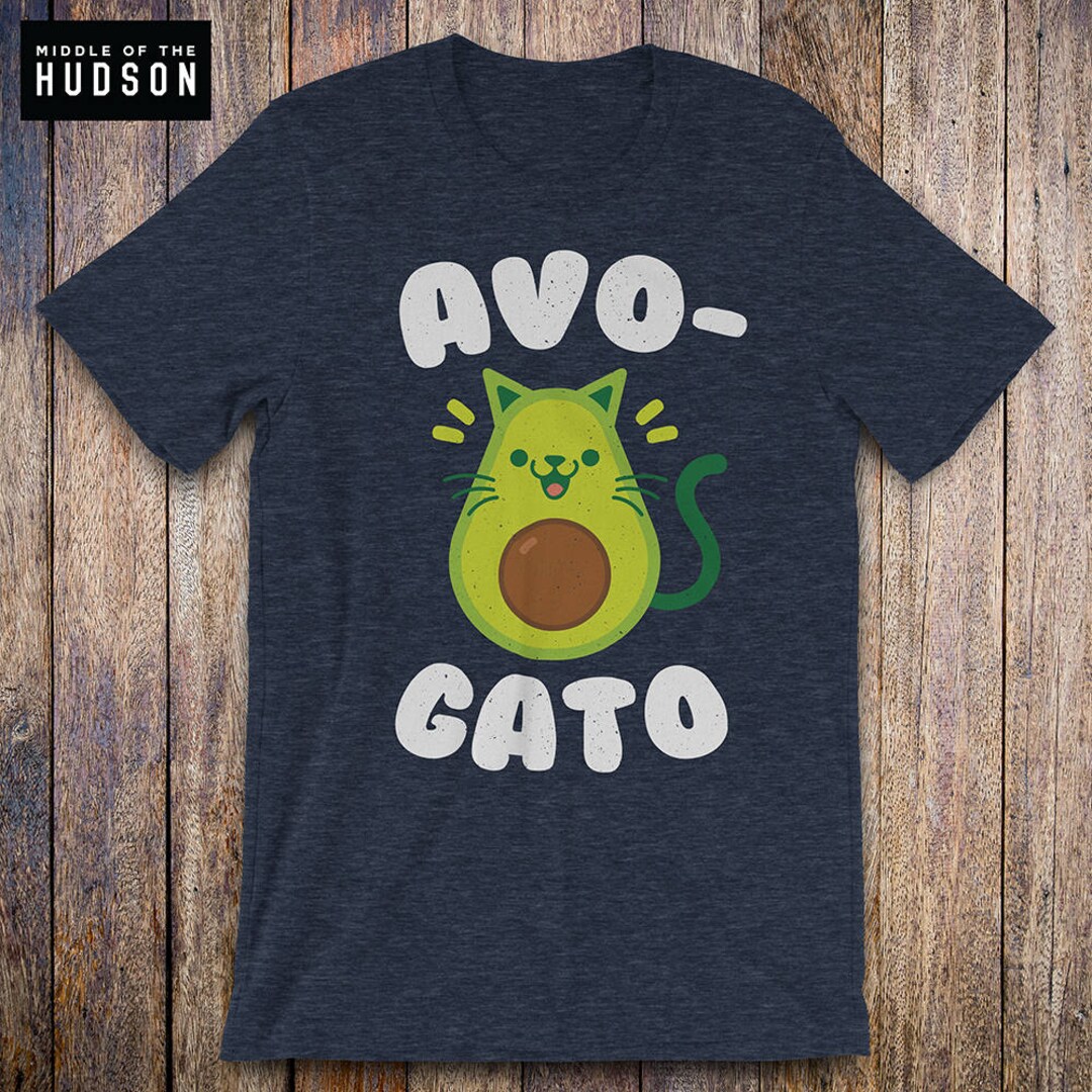 Funny Avocado Shirt - Cinco De Mayo Shirt, Avo Gato, Cat Lover Shirt ...