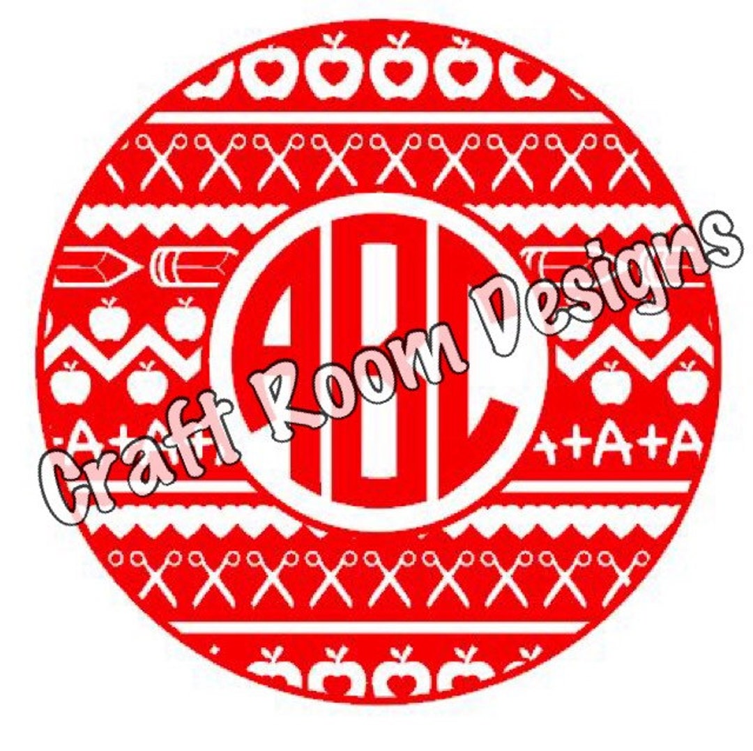 Teacher Monogram Frame - Etsy