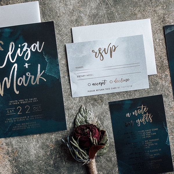 Foil Printing for Invitations - Etsy