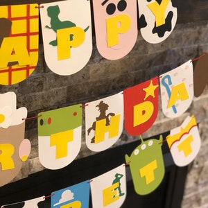 Toy Story Birthday Banner and Decorations - Etsy