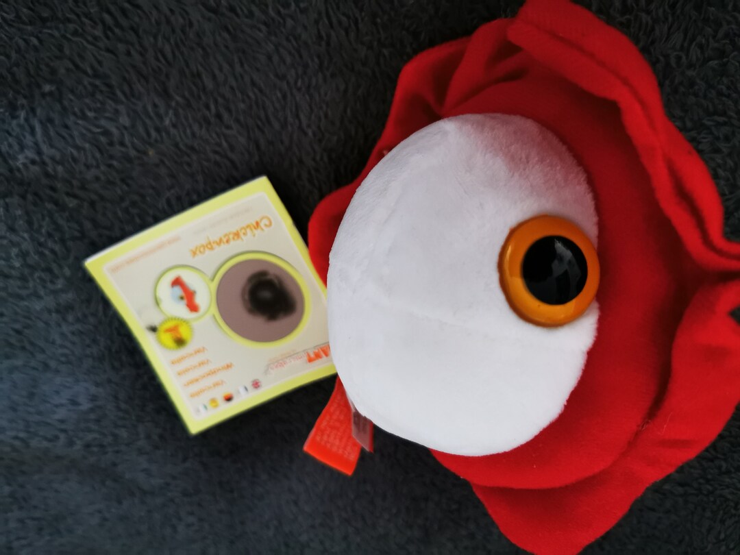 Giant Microbes Chicken Pox Virus Plush With Original Tags - Etsy UK