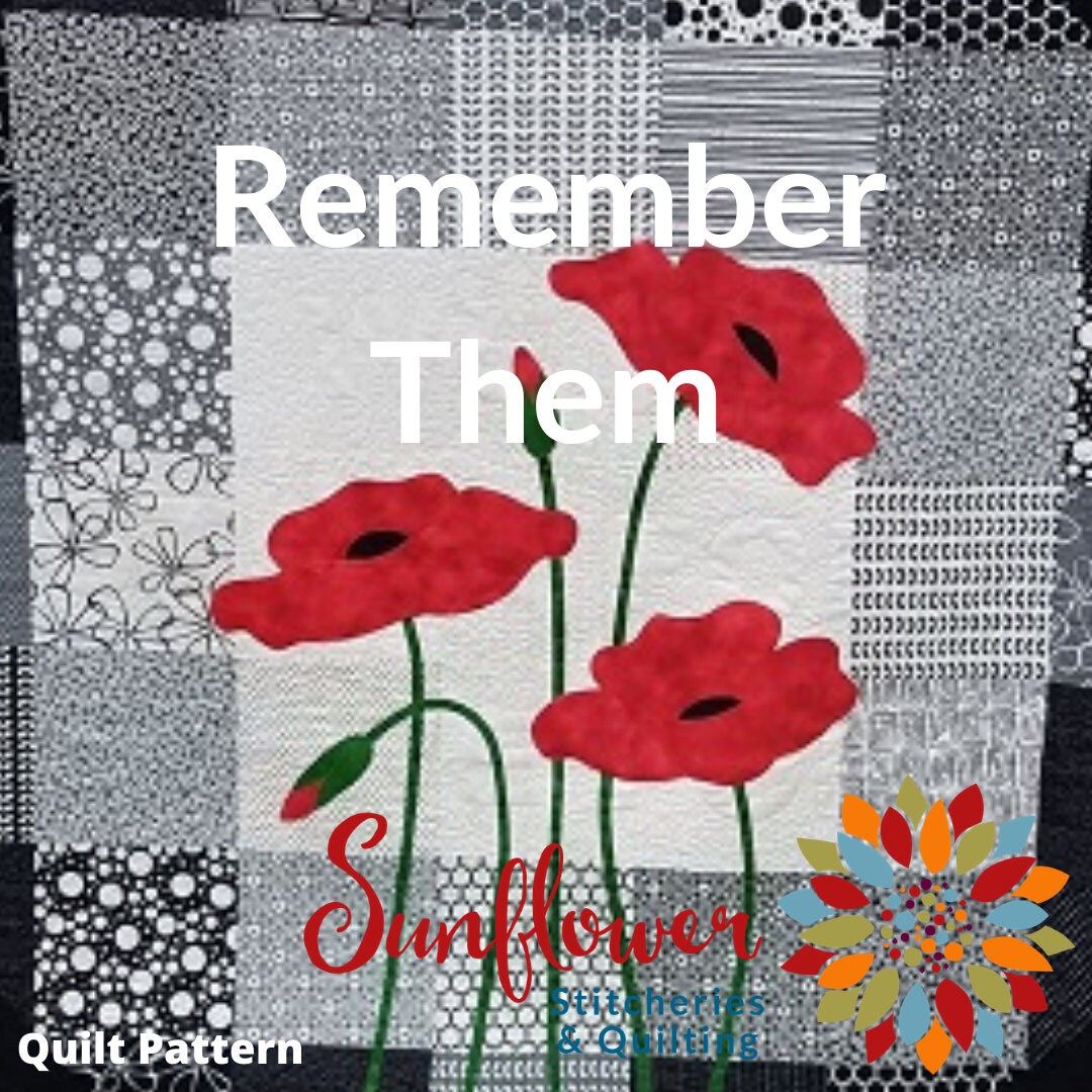 Remember Them Quilt Pattern - Etsy