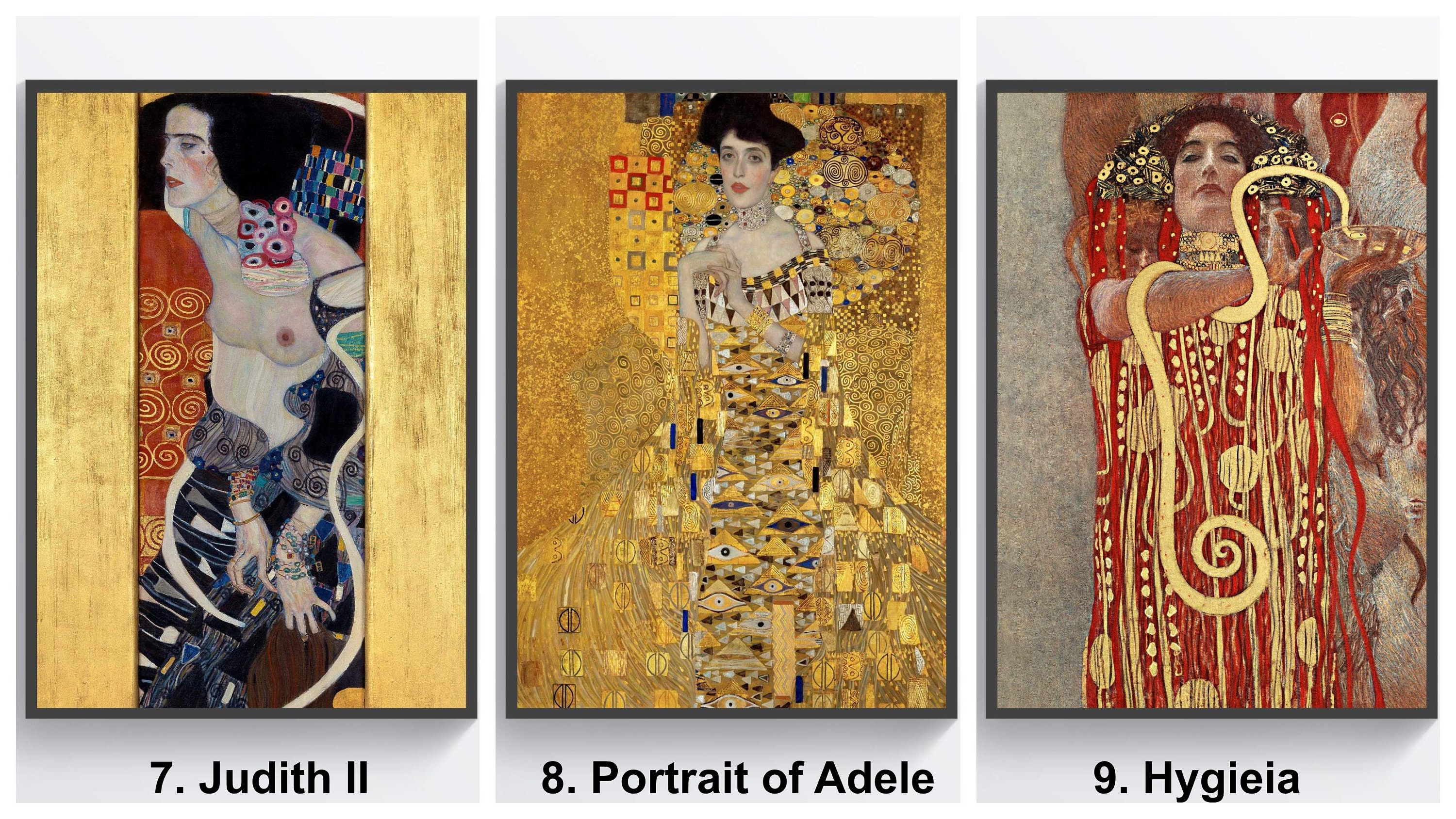 Gustav Klimt Judith and the Head of Holofernes Gustav Klimt - Etsy UK