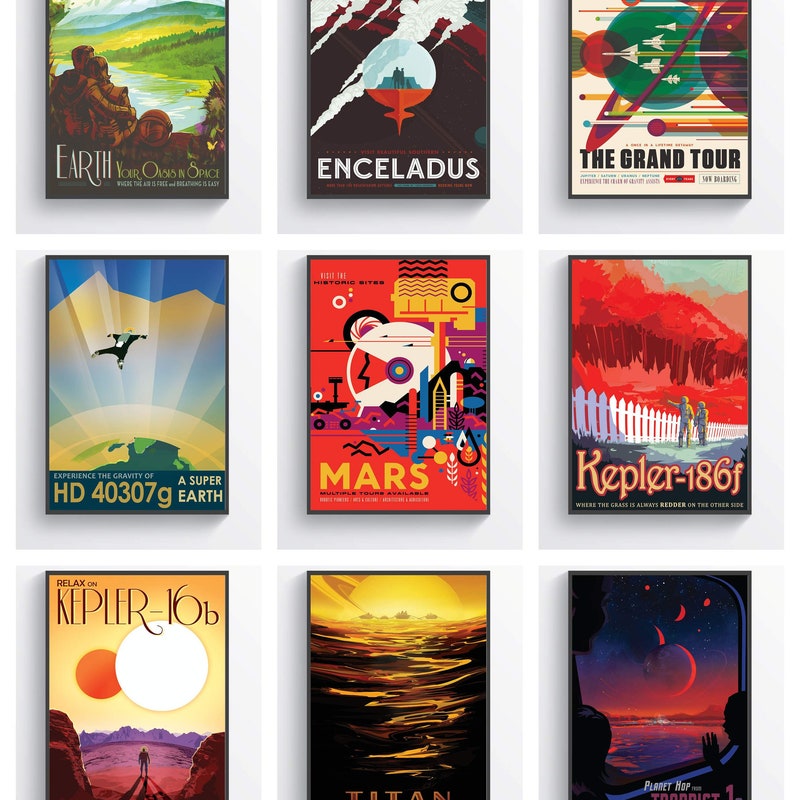 Nasa Poster - Etsy