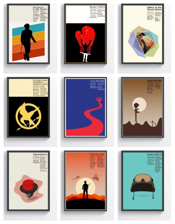 Simple Movie Posters