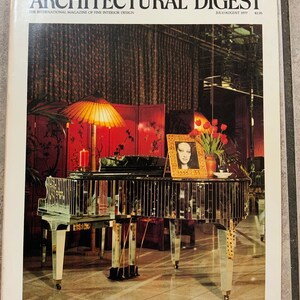 Architectural, Digest, 1970's, Magazine, AD, Home, Decorating, Mid ...