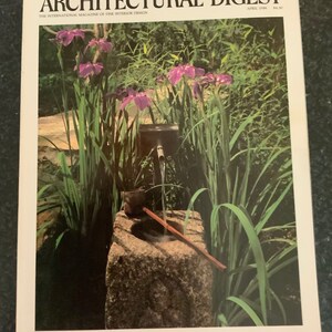 Architectural, Digest, 1980's, Magazine, AD, 1986, Home, Decorating ...