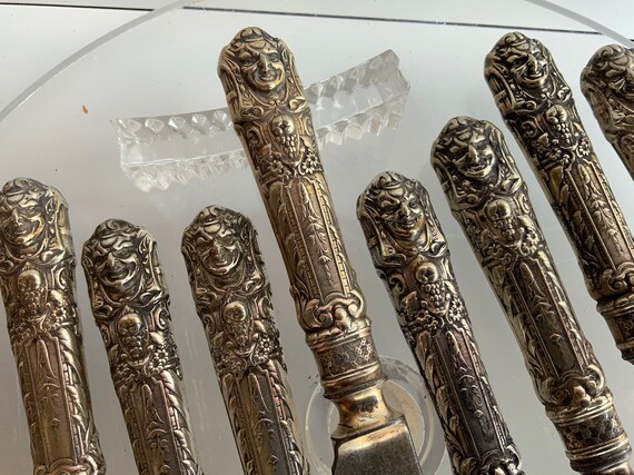Reed and Barton Place Knives Antique Italian Pattern - Etsy