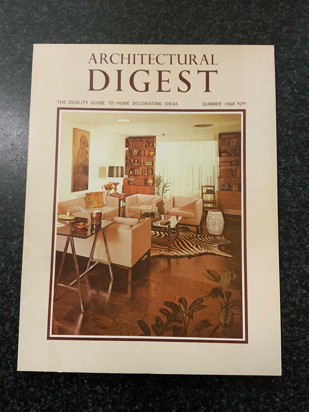 Architectural Digest, 1960's, Magazine, AD, Home, Decorating, Mid ...