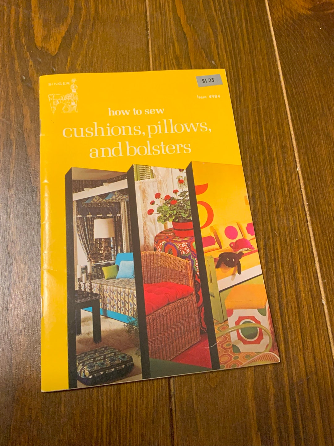 Singer, Sewing Booklet, 1974, How, To, Make, Cushions, Pillows ...