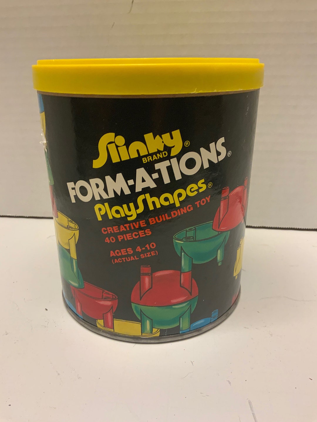 Vintage, Slinky, Form-a-tions, Building, Blocks, 1980's, Plastic, In ...