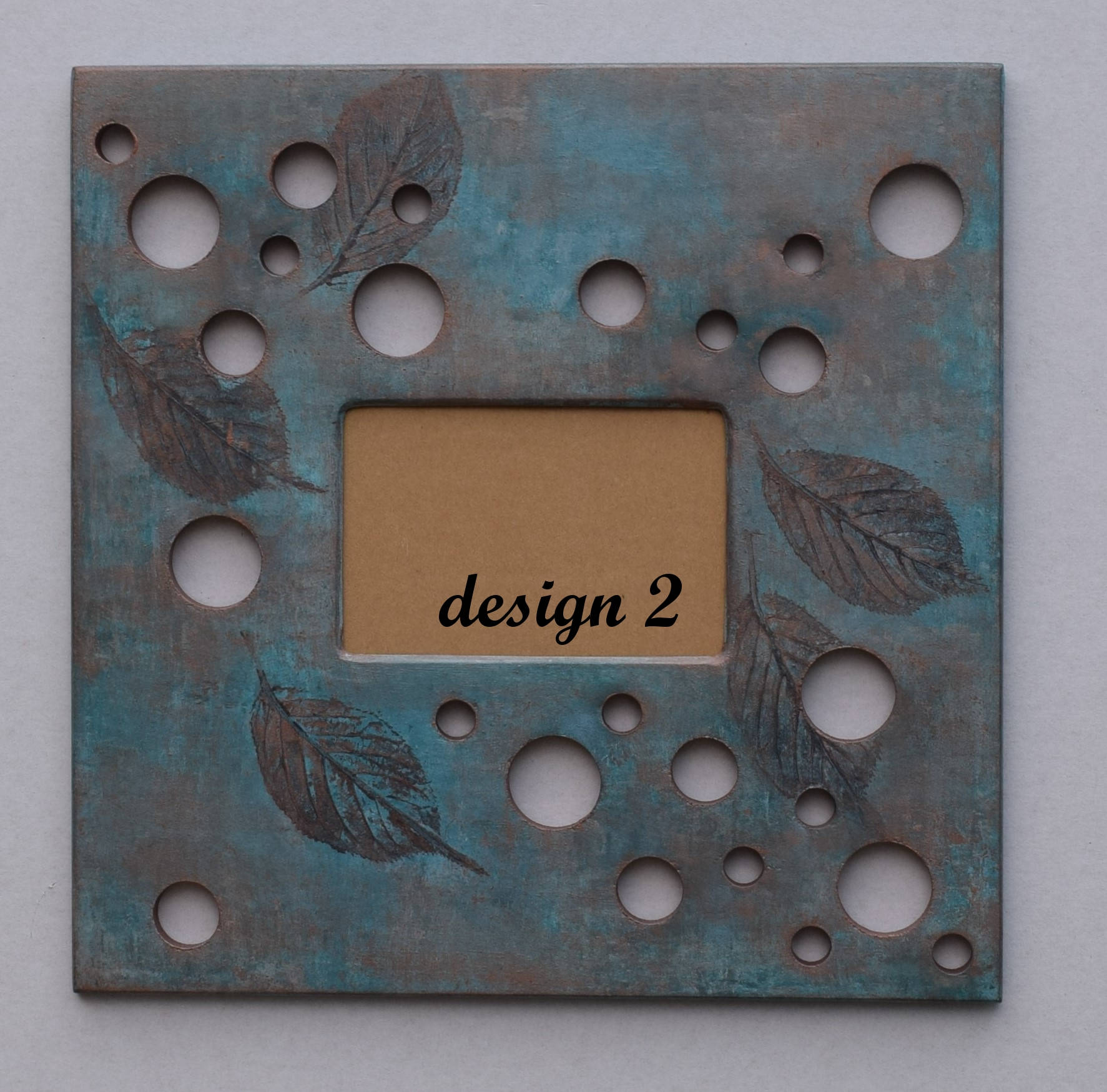 Hand Painted Large Frame Unique Photo Frame Wall Hanging Wall - Etsy UK