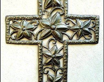 Metal cross wall art | Etsy