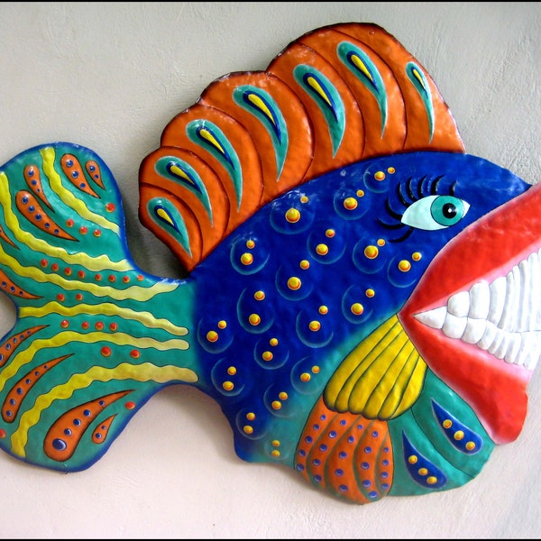 Whimsical Fish Art - Etsy