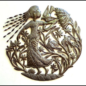 Metal Wall Art Outdoor Metal Art Metal Wall Hanging - Etsy