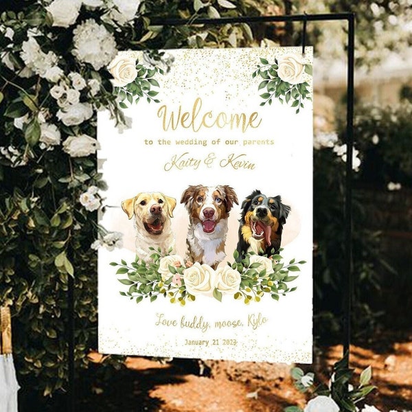 Dog Welcome Sign - Etsy
