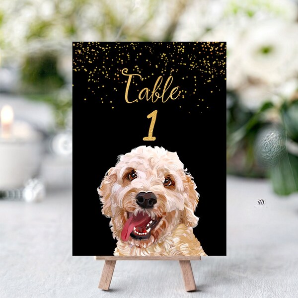 Black Table Numbers - Etsy