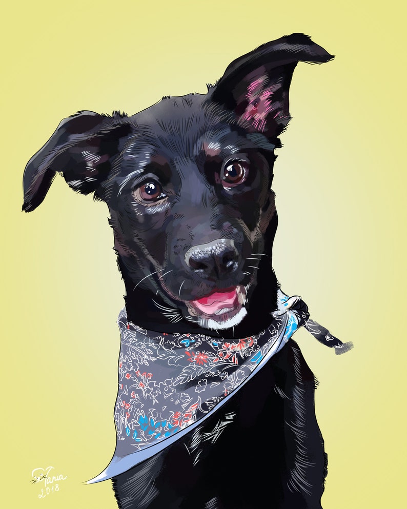 Custom Pet Drawing Dog Painting Caricature Gift Dog Loss Gift Custom Art Custom Dog Custom Pet custom-pet-drawing-dog-painting-caricature-gift-dog-loss-gift-custom-art-custom-dog-custom-pet