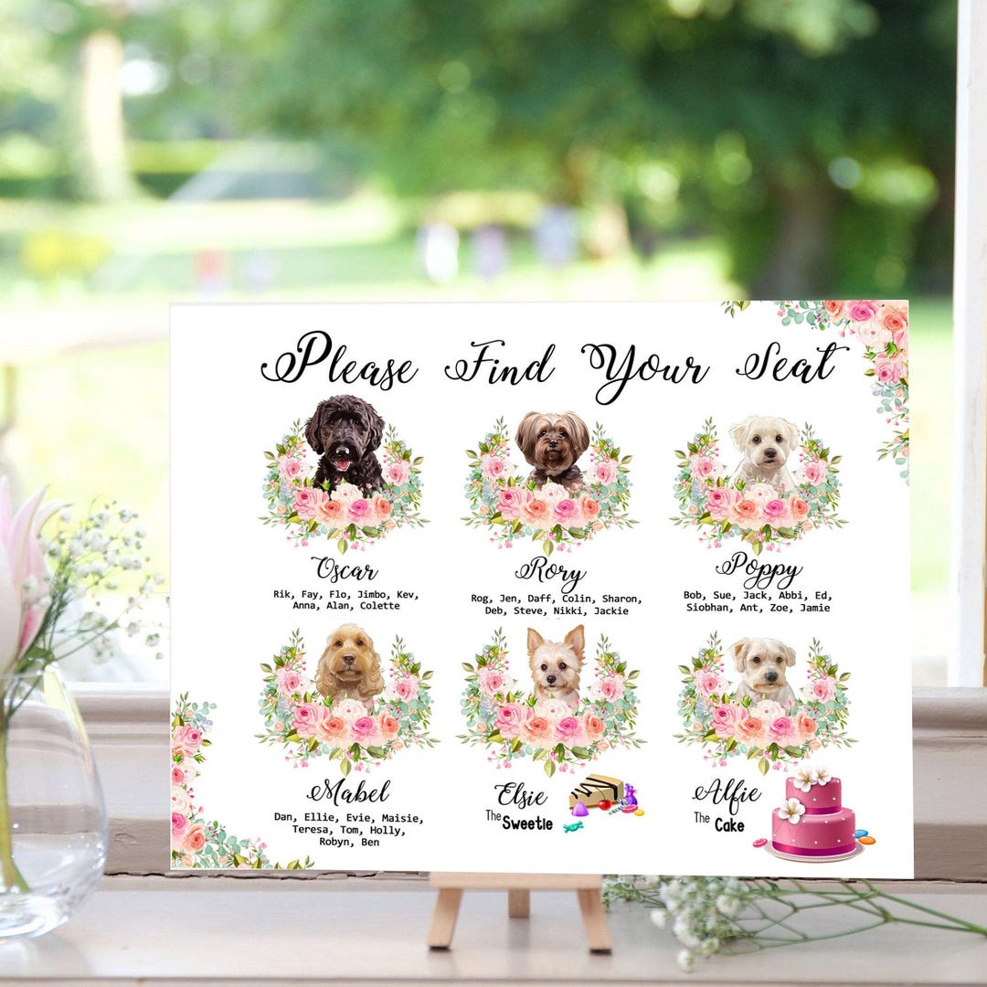 Please Find Your Seat Sign Etsy Seating Chart Wedding Pets Seating ...