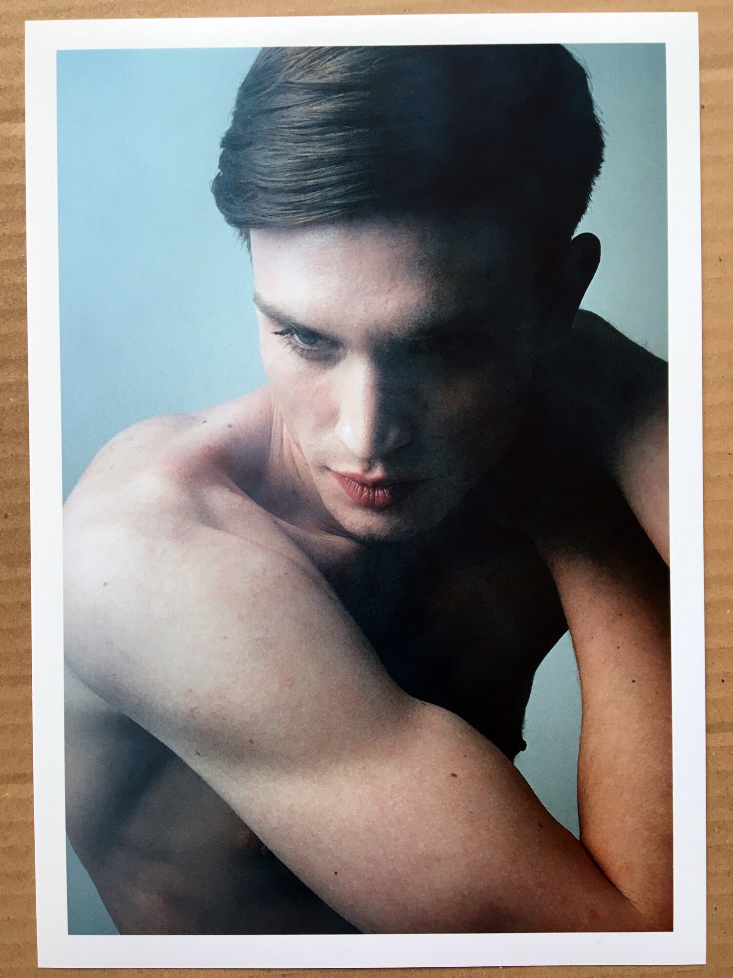 8 X 12 Inch MALE MODEL, Signed Photograph by Renowned Rock 'n' Roll ...