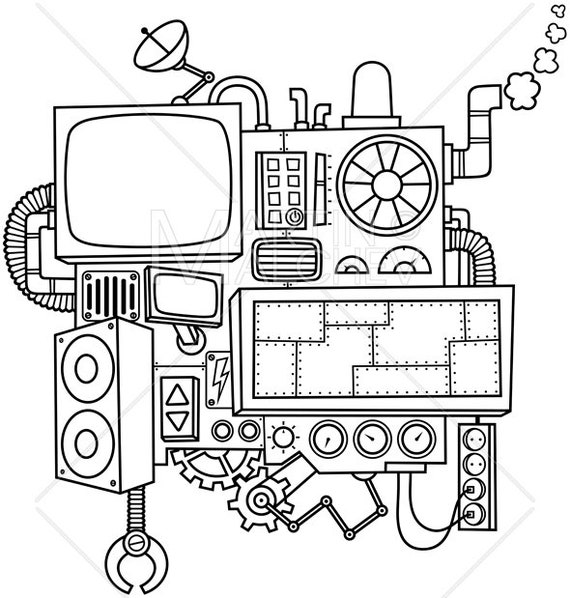 Machine Illustration