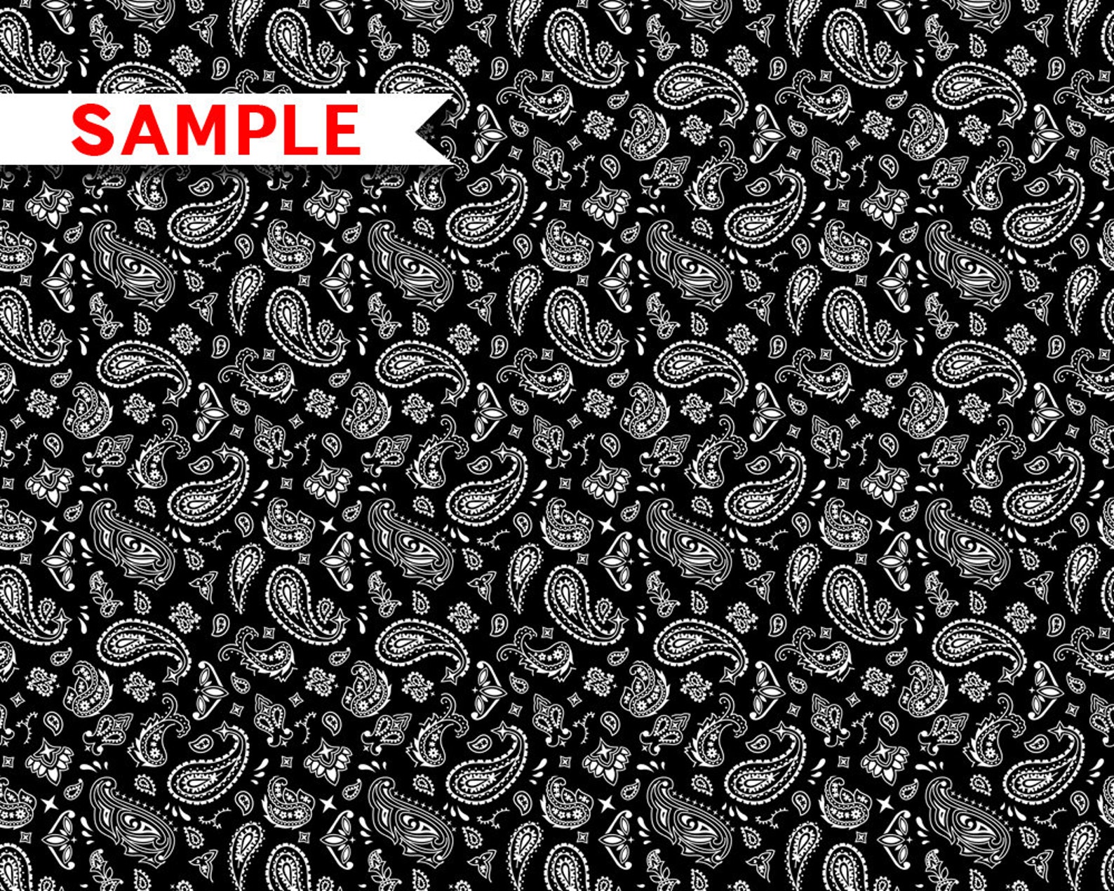 Bandana Seamless Pattern Vector Clipart Illustration. Bandanna, Pattern ...