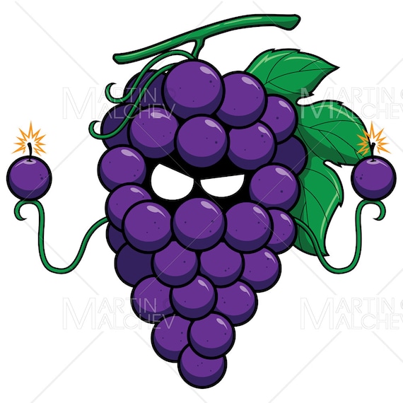 Grape Vine Cartoon