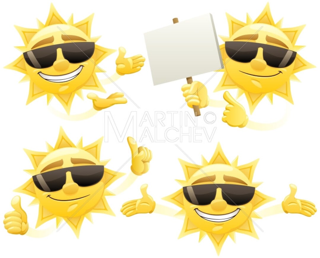 Sun Cartoon No Face