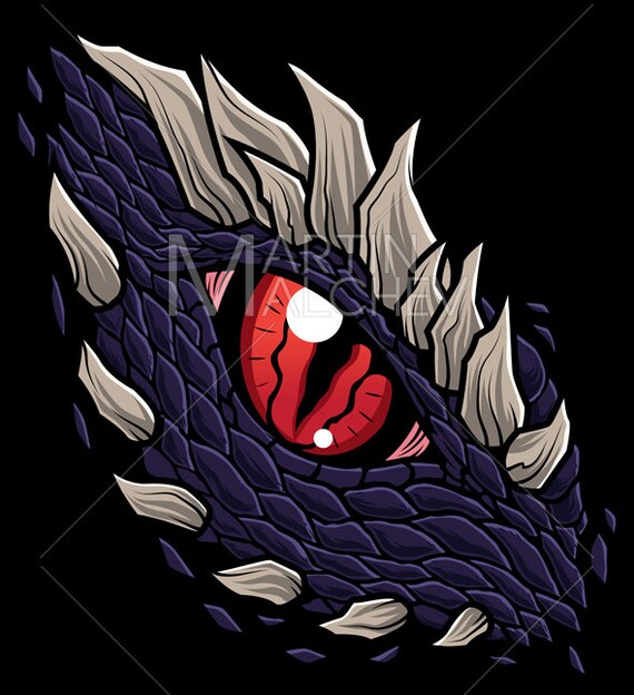 Beast Eyes Vector
