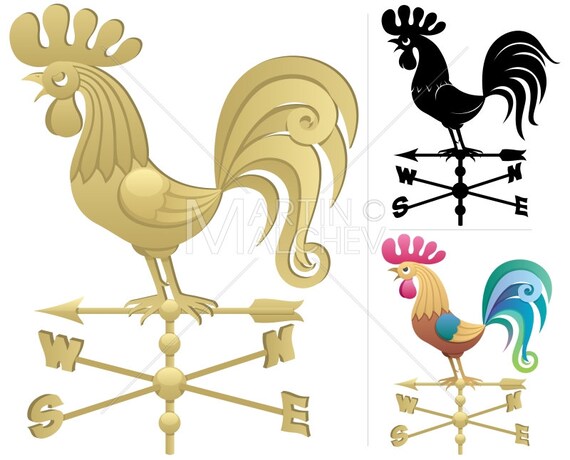 Rooster Wind Compass