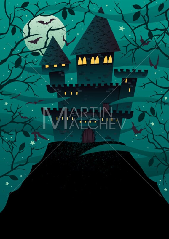 Scary Cartoon Castles