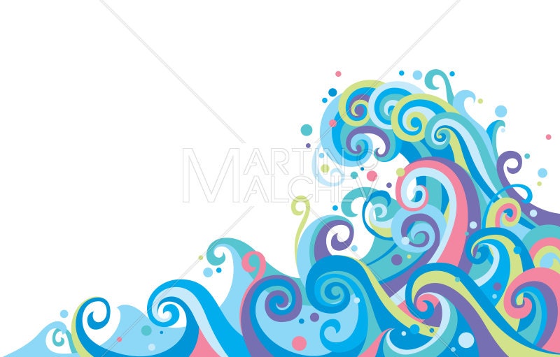 Abstract Wave Clip Art