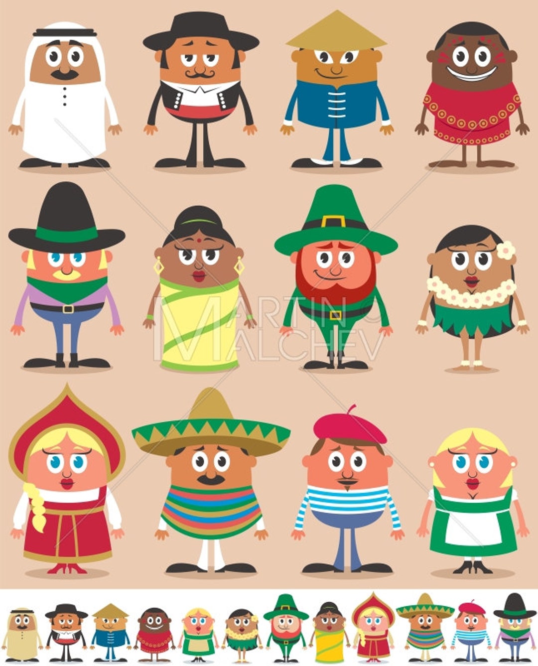 Race And Ethnicity Clip Art