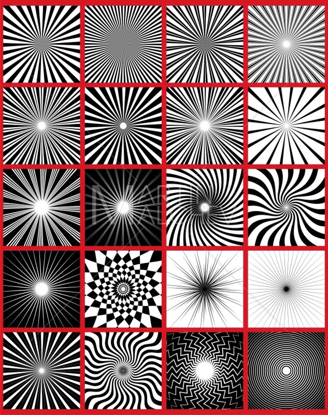 Ray Lights Pack Vector Clipart Illustration. Background, Light, Beam ...