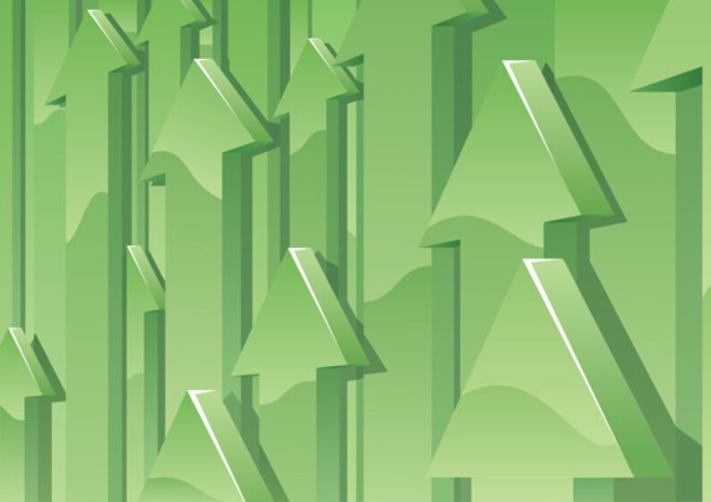 Arrows Background Vector Cartoon Illustration. Arrow, Abstract, Up ...