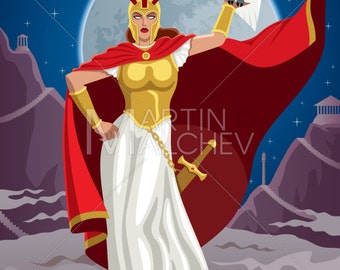 Minerva Roman God - Etsy