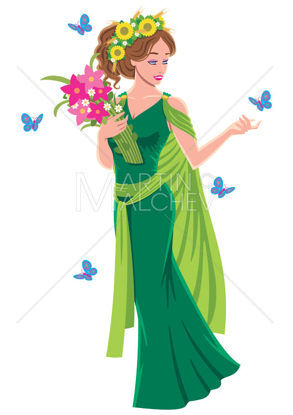 How To Draw Demeter Step By Step