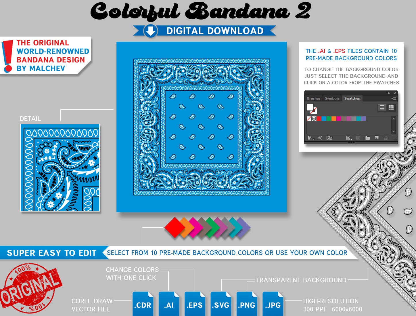 Gang Bandana Colors
