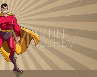 Super Hero Standing - Etsy