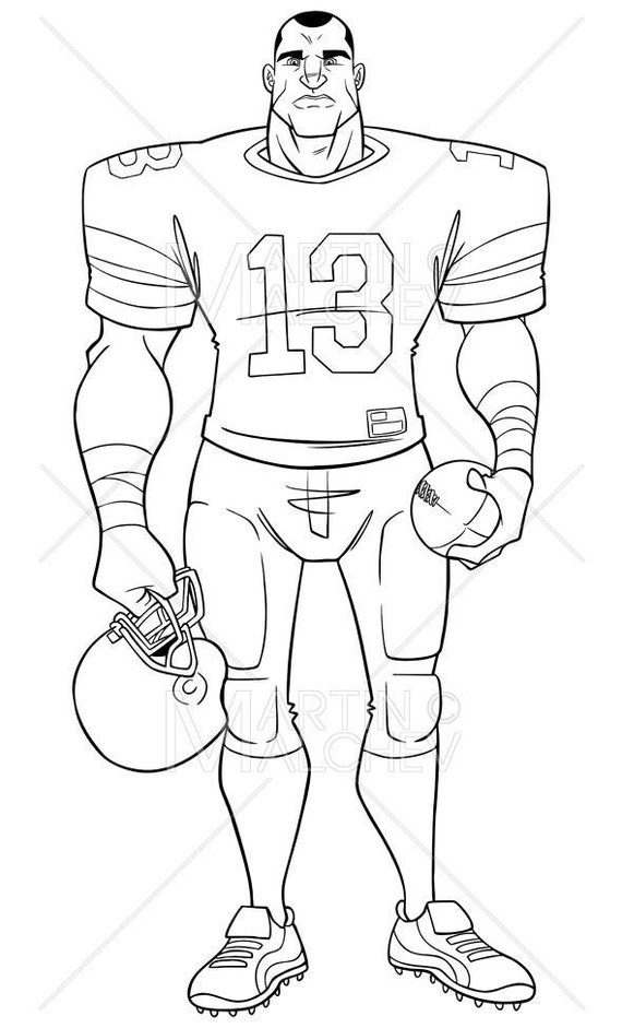 Nfl Players Drawings