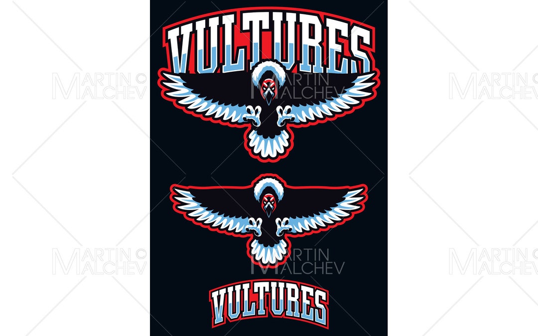 Vultures Team Mascot Vector Illustration. Vulture, Mascot, Bird, Bird ...