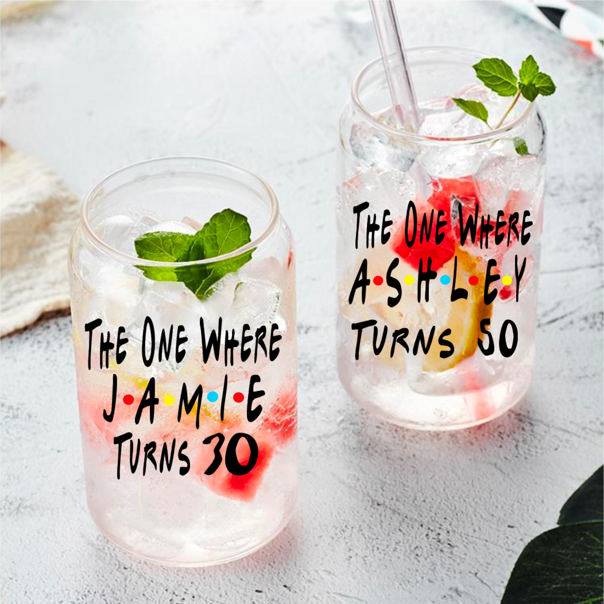 The one where turns 30 Friends theme birthday Friends | Etsy