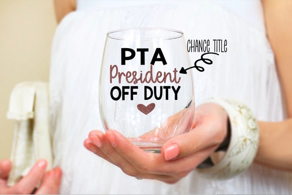 Pta Mom off Duty PTA Gift PTA Mom PTA Mom Volunteer Gift - Etsy