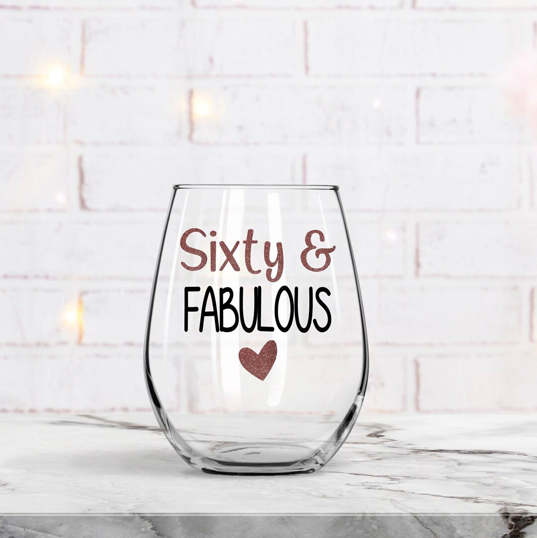 Sixty and Fabulous, 60th Birthday, Sixty and Fab, Fifty Birthday Gifts ...