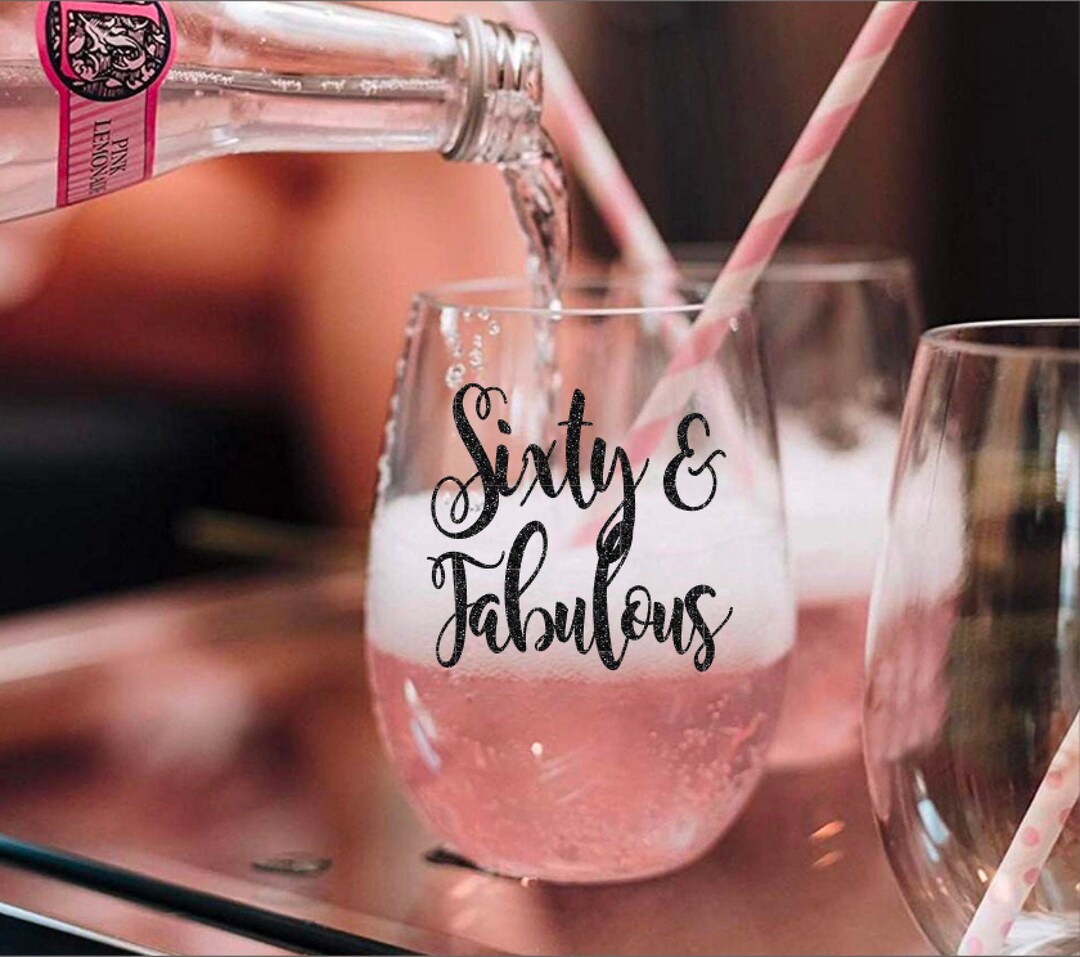 Sixty and Fabulous, 60th Birthday, Sixty and Fab, Sixth Birthday Gifts ...